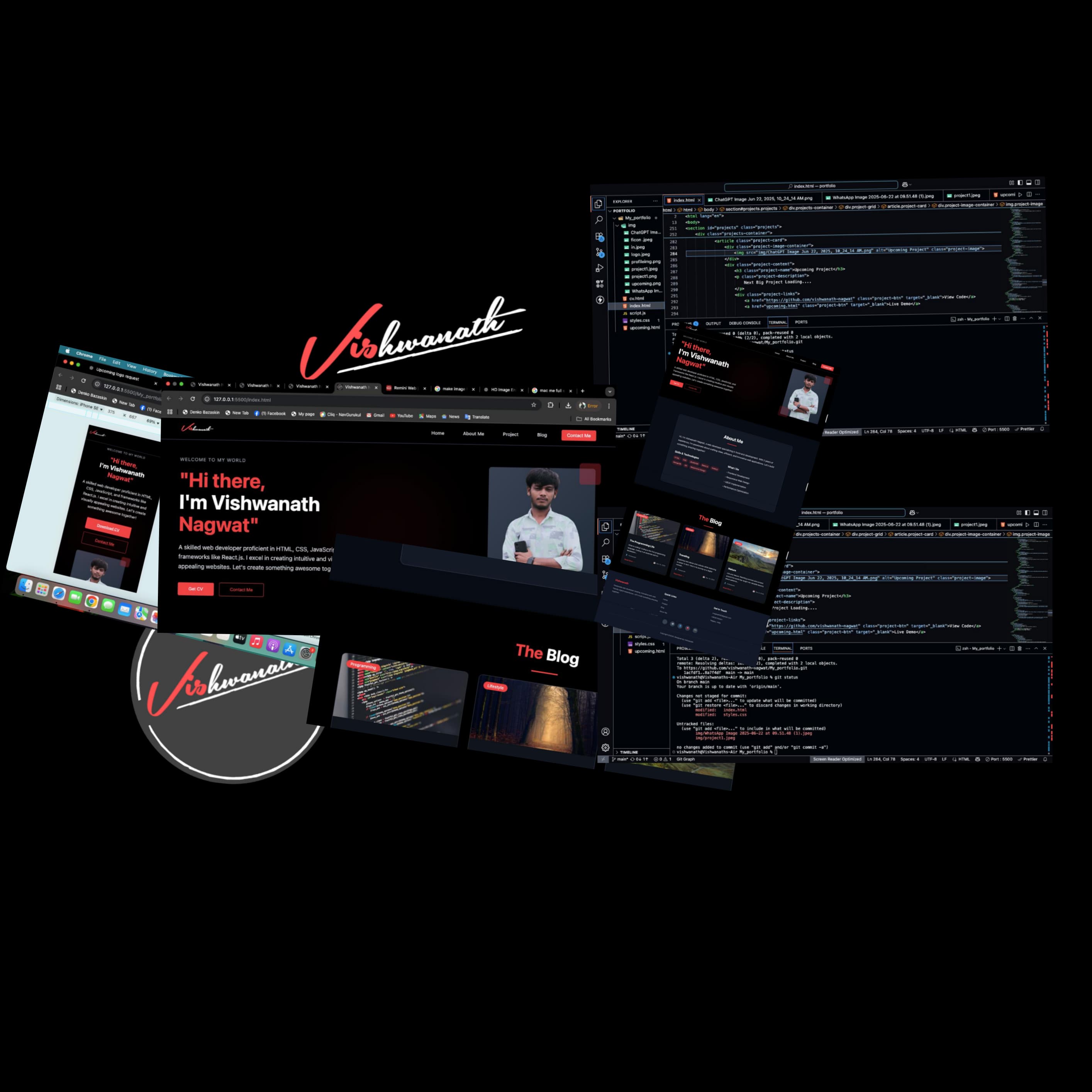 Vishwanath Nagwat - Web Developer